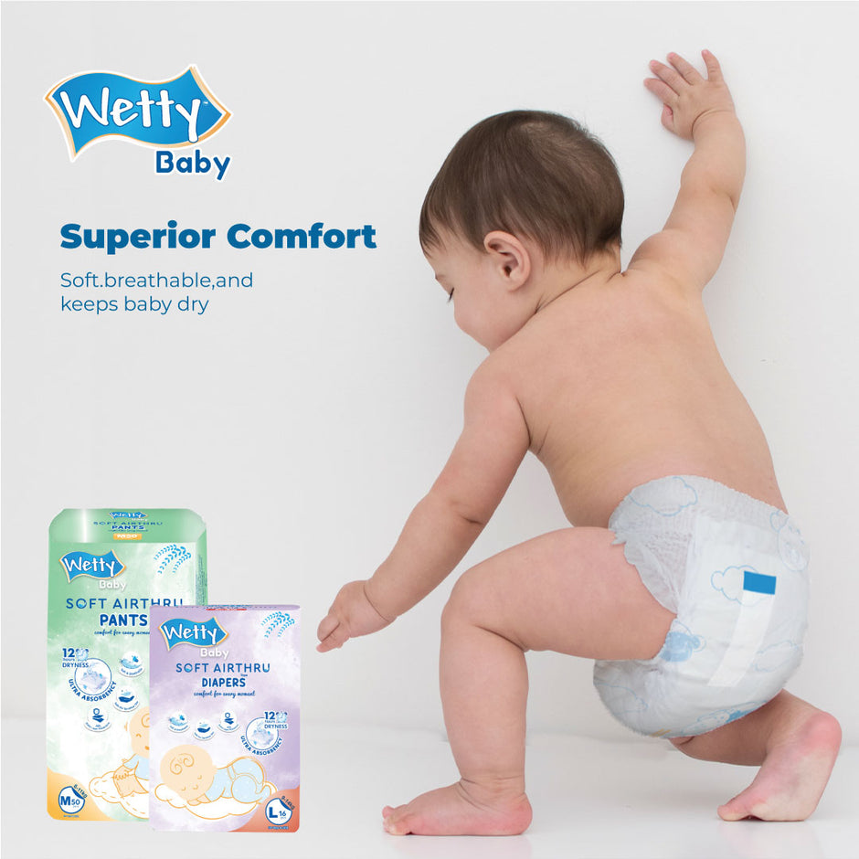 Wetty Baby Diapers & Pants